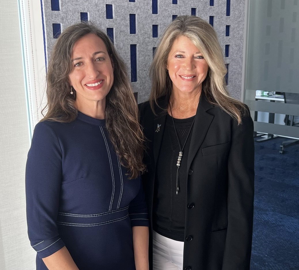 Dr. Nichole Stanford and Jan Swift at taping of Discover Lafayette ...